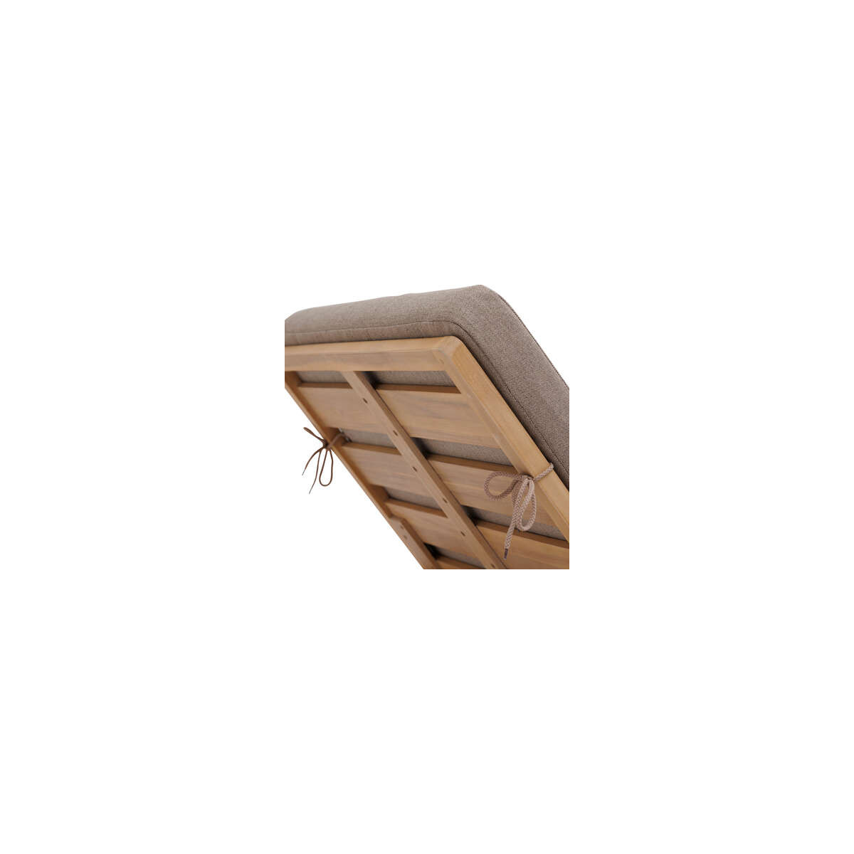 "Lit de Piscine en Acacia de Papouasie - Confort & Élégance"